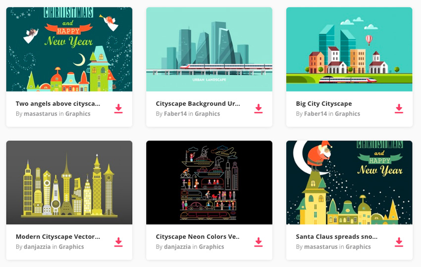 How to Create a Flat Grayscale Cityscape in Adobe Illustrator | Envato ...