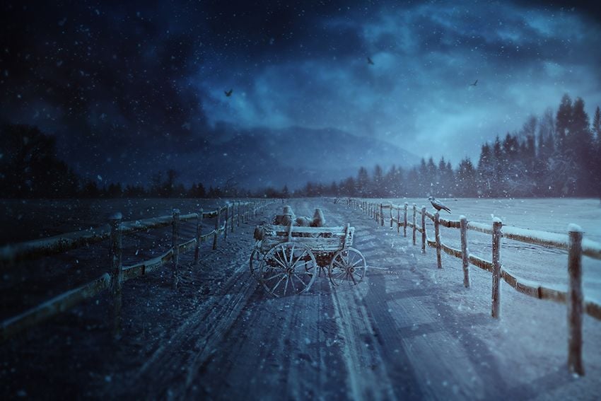 How to Create a Winter Rural Photo Manipulation Scene With Adobe ...