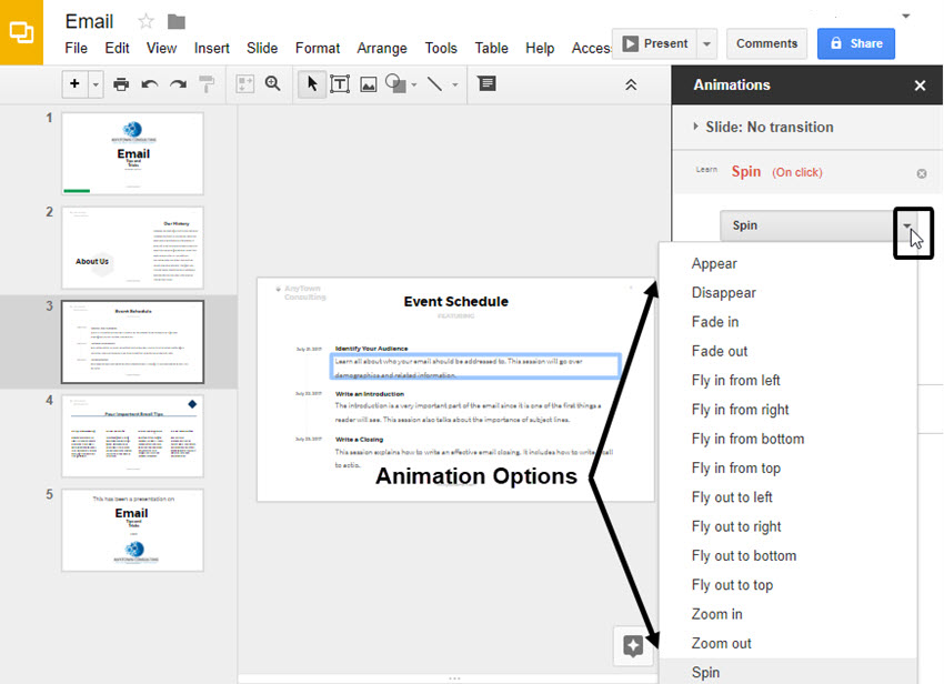 How to Use Google Slides Animations and Timed Transitions | Envato Tuts+