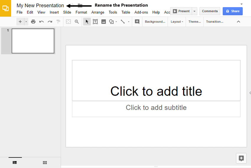 How to Make Your Own Google Slides Presentation Template 2020