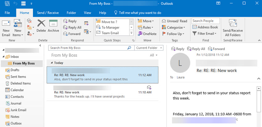 Cómo organizar tu bandeja de entrada de correo electrónico de Outlook ...