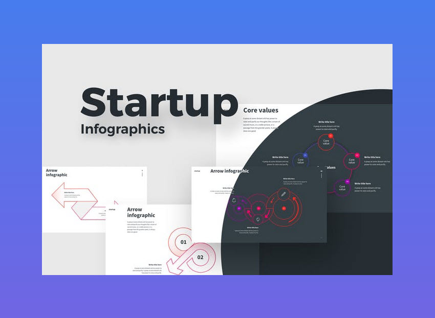 20+ Beste kostenlose Infografik-PowerPoint-Vorlagen für datenreiche ...