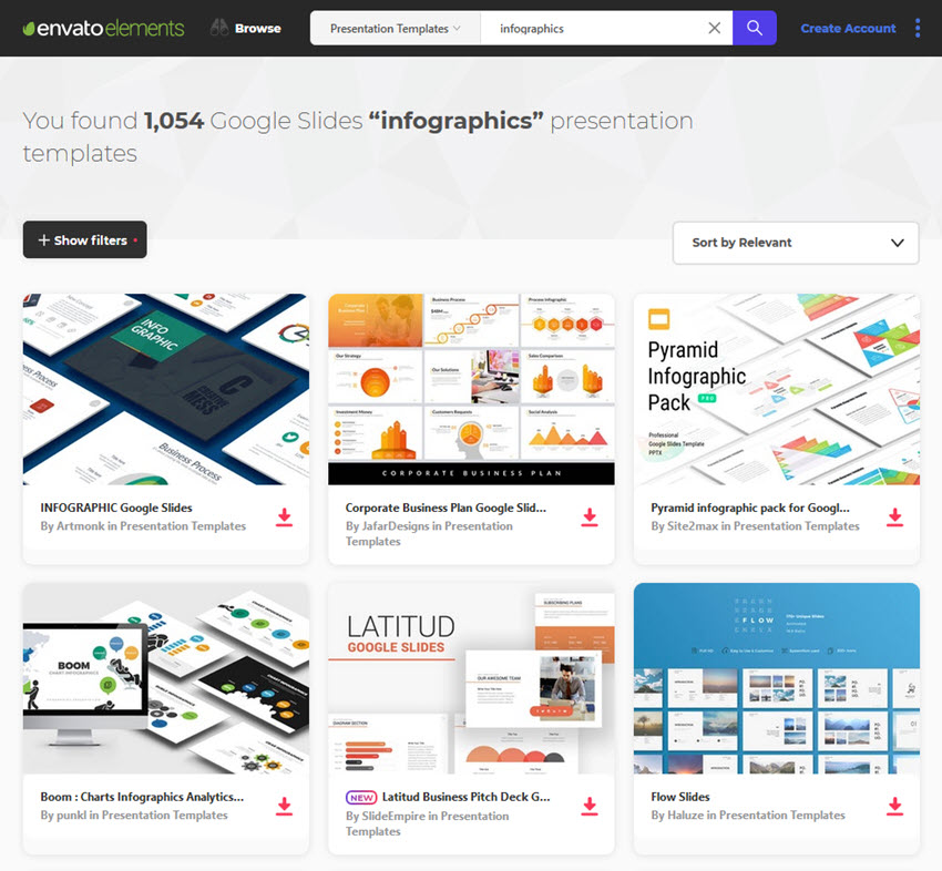 How to Make a Great Infographic With a Google Slides Template | Envato ...