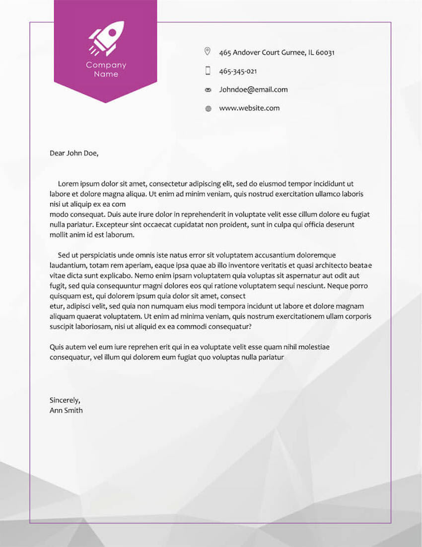 Die 20 besten kostenlosen Microsoft Word Briefkopfvorlagen für ...