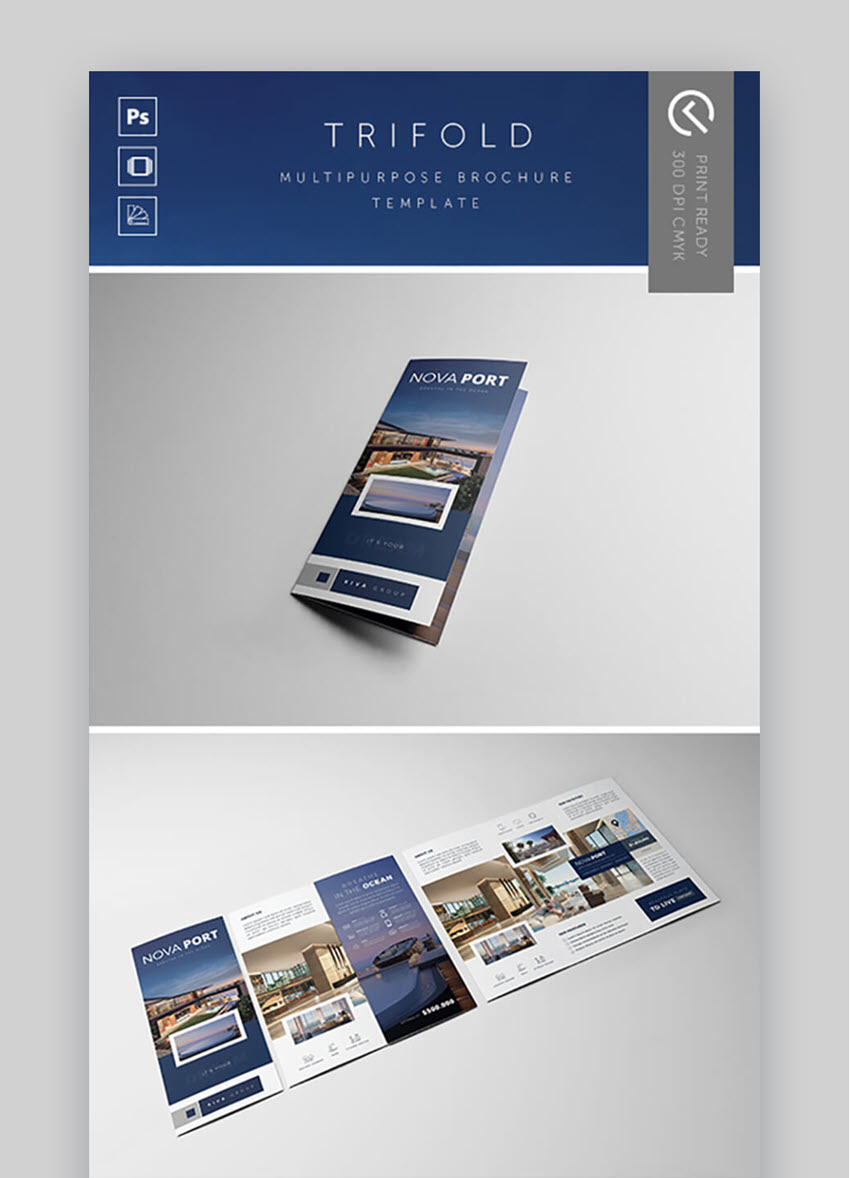 20 Mejores Plantillas Gratis De Brochure Inmobiliario 2022 Envato Tuts