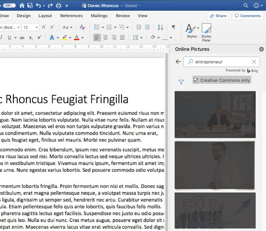 Wie Sie Bilder in Microsoft Word schnell und einfach hinzufügen ...