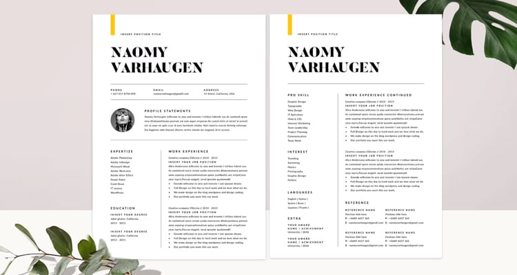 20+ First Job Resume Templates to Start Your Career in 2025 | Envato Tuts+