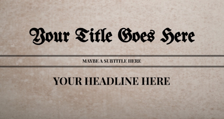 20 Best Free Newspaper Templates for PowerPoint (2025) | Envato Tuts+