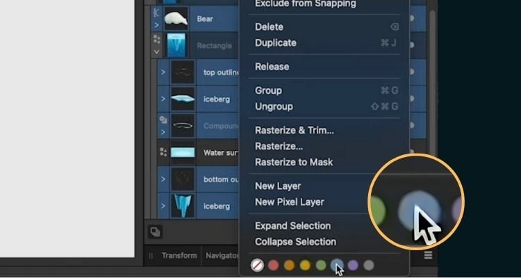 How to scale down shapes in Affinity Designer | Envato Tuts+