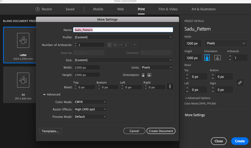 How to Weave a Bedouin Sadu Fabric Pattern Using Adobe Illustrator ...