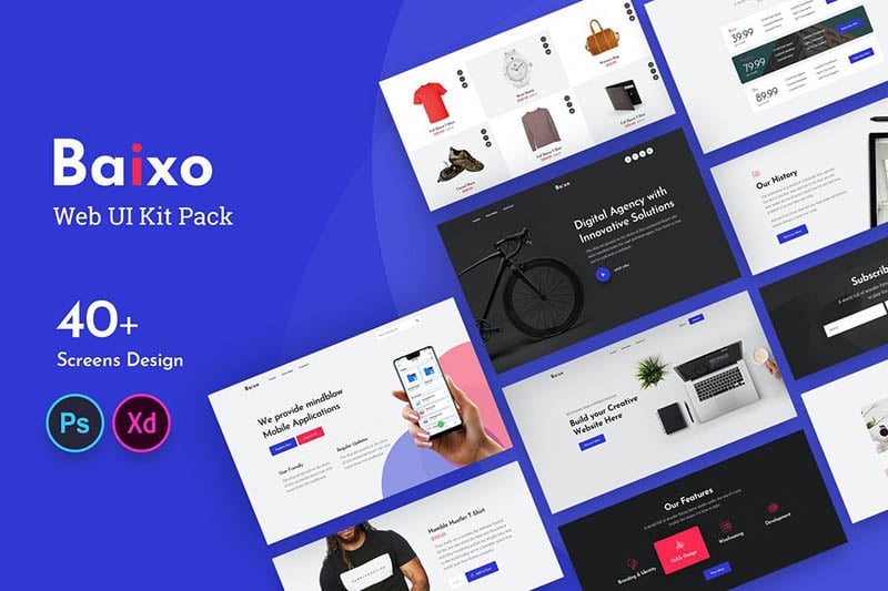 20 Adobe XD UI Kits for Your Next Project