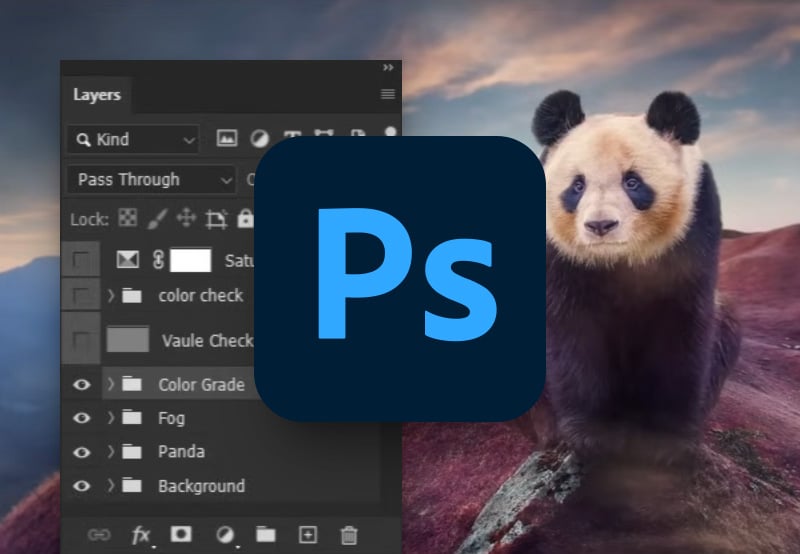 How to blend text in an album cover in Photoshop | Envato Tuts+
