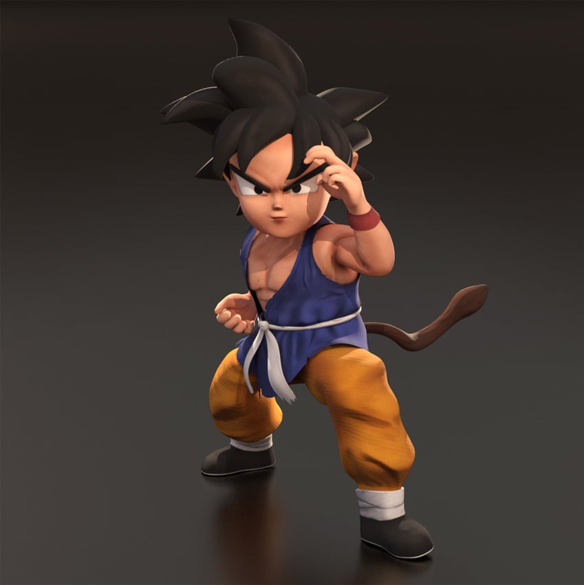 Creating Dragon Ball's Goku in Z Brush and Maya: Part 1 | Envato Tuts+