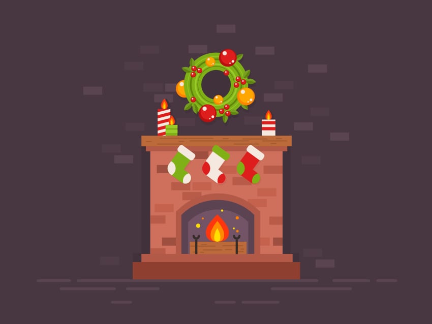 How to Create a Festive Christmas Fireplace in Affinity Designer ...