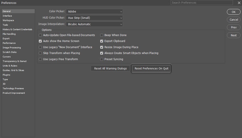 How to Reset Photoshop Preferences (Reset to Default) | Envato Tuts+