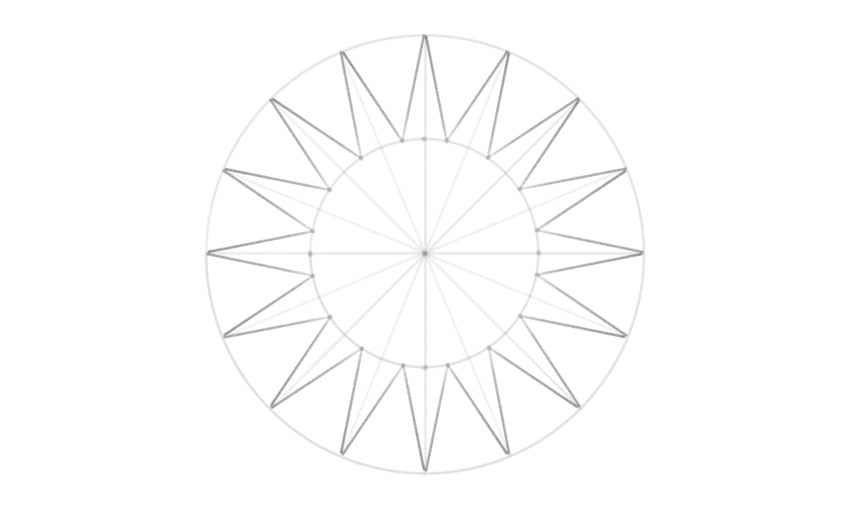 How to Draw a 90s Sun and Moon Pattern | Envato Tuts+