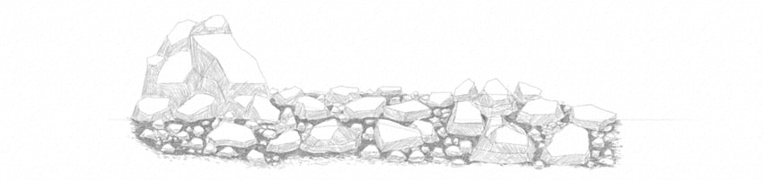 How to Draw Grass, Ground, and Rocks