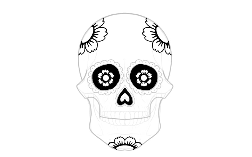 How to Draw a Sugar Skull | Envato Tuts+