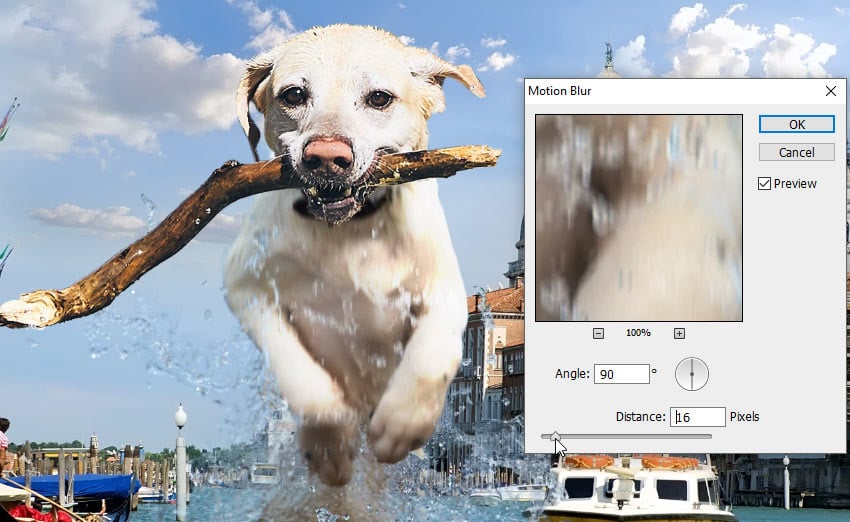 How to Create a Fun Giant Dog Photo Manipulation in Photoshop | Envato ...