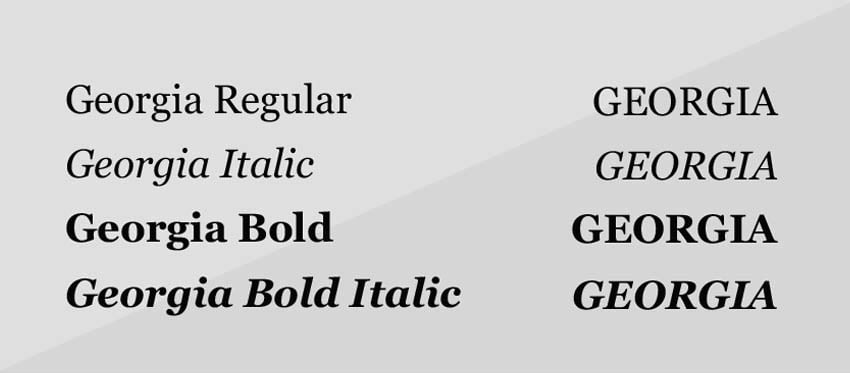 16 Fonts Similar to Georgia | Envato Tuts+