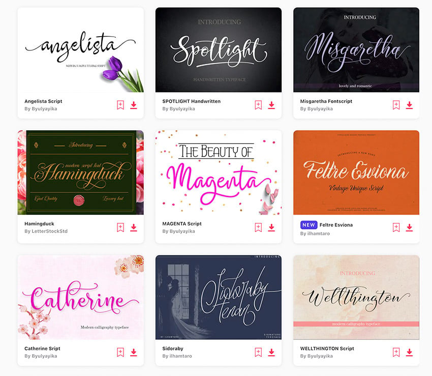 16 Fonts Similar to Magnolia Sky | Envato Tuts+