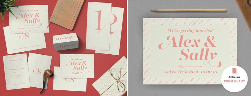 10 Creative Ways to Design Your 'Save the Date' Cards | Envato Tuts+