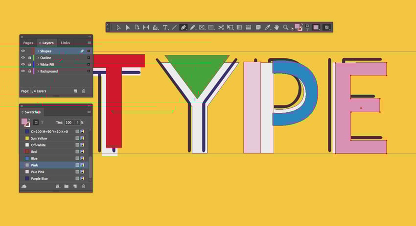 How to Create a Bold 90s Text Effect in Adobe InDesign | Envato Tuts+
