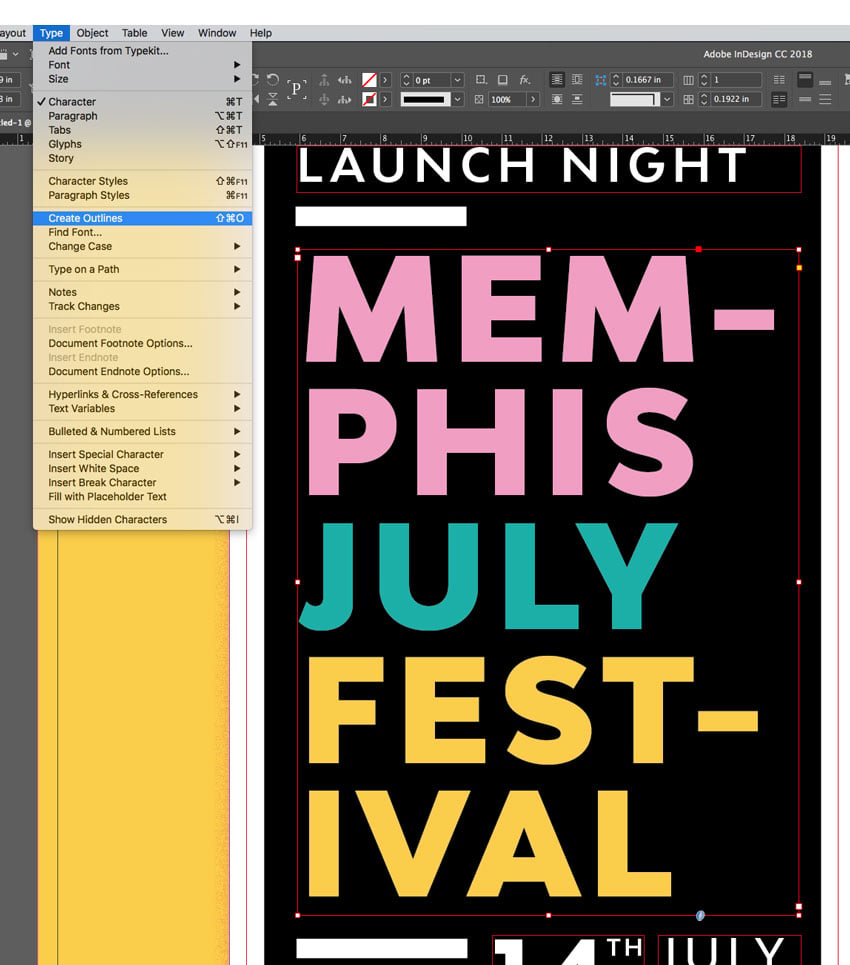 How to Create a Memphis Style Club Poster in Adobe InDesign | Envato Tuts+