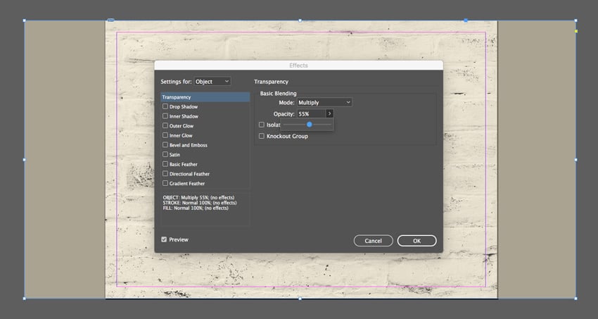 How to Create a Distressed Painted Wall Text Effect in InDesign ...