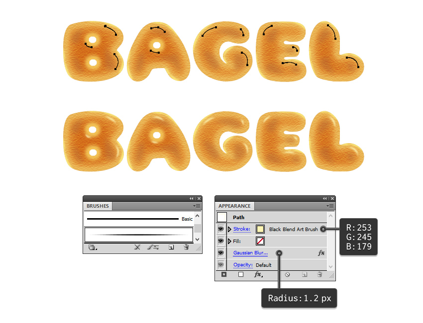How to Create a Tasty Bagel Text Effect in Adobe Illustrator | Envato Tuts+