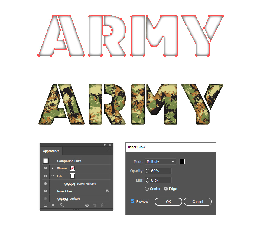 How to Create a Military Stencil Text Effect in Illustrator | Envato Tuts+