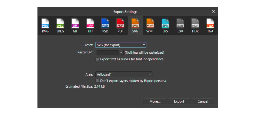 How to Export SVG from Affinity Designer | Envato Tuts+
