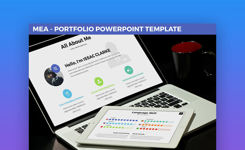30 Plantillas de Currículum Creativas de PowerPoint (Diseños Top de CV ...