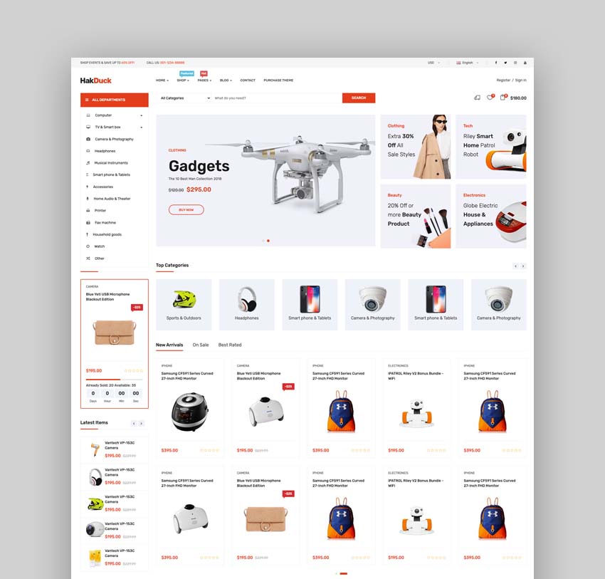 20+ Best Bootstrap eCommerce Templates (for Your Online Store) | Envato ...
