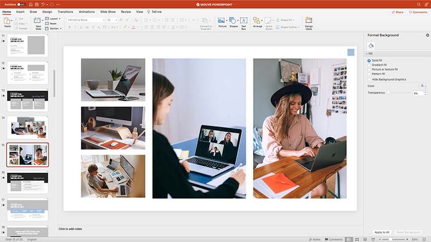 How to Make a Photo Collage in PowerPoint Presentations (+Video ...