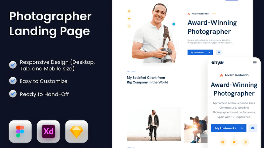 15+ Best Landing Page Designs for Figma 2025 | Envato Tuts+