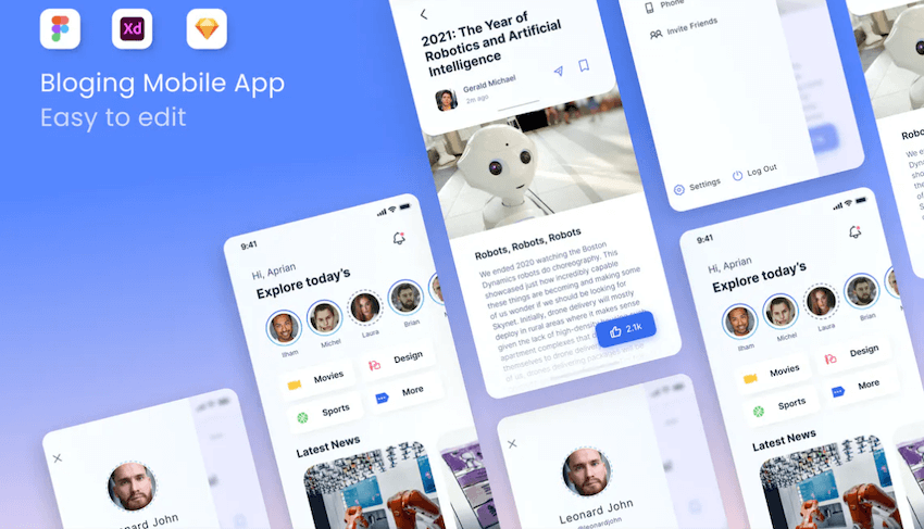 15+ Best Figma Mobile App Templates | Envato Tuts+