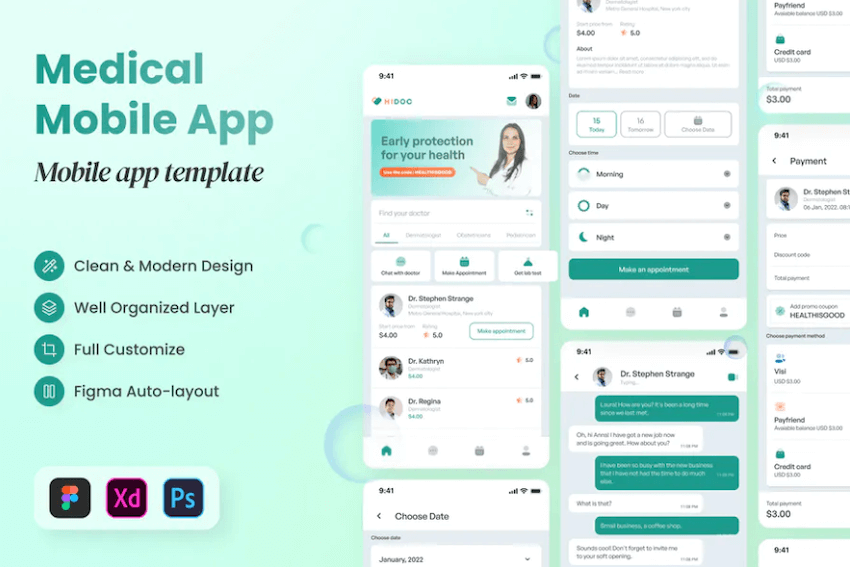 15+ Best Figma Mobile App Templates | Envato Tuts+