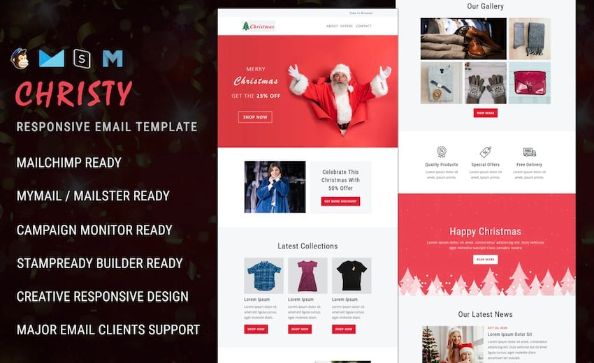 12 Email Templates for Holiday-Themed Newsletters | Envato Tuts+