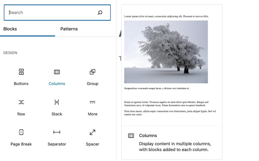 How to Make a Block Pattern for Easy Layouts in WordPress | Envato Tuts+