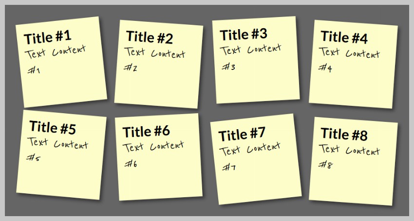 Create a Sticky Note Effect in 5 Easy Steps With CSS3 and HTML5 ...