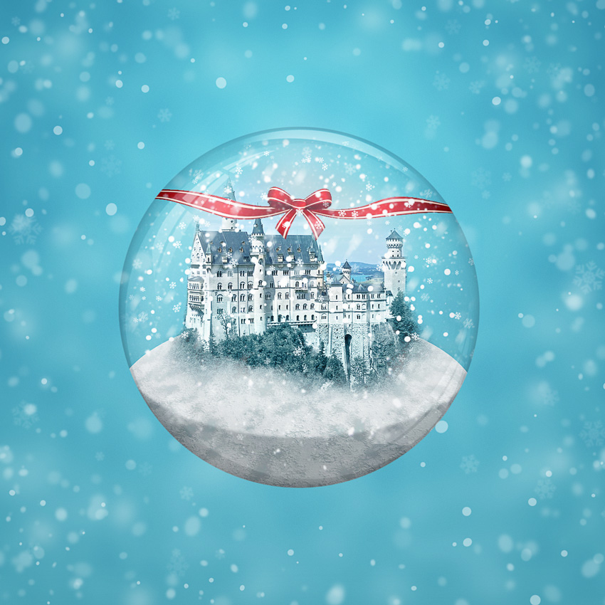 How to Create a Winter Snow Globe in Adobe Photoshop | Envato Tuts+
