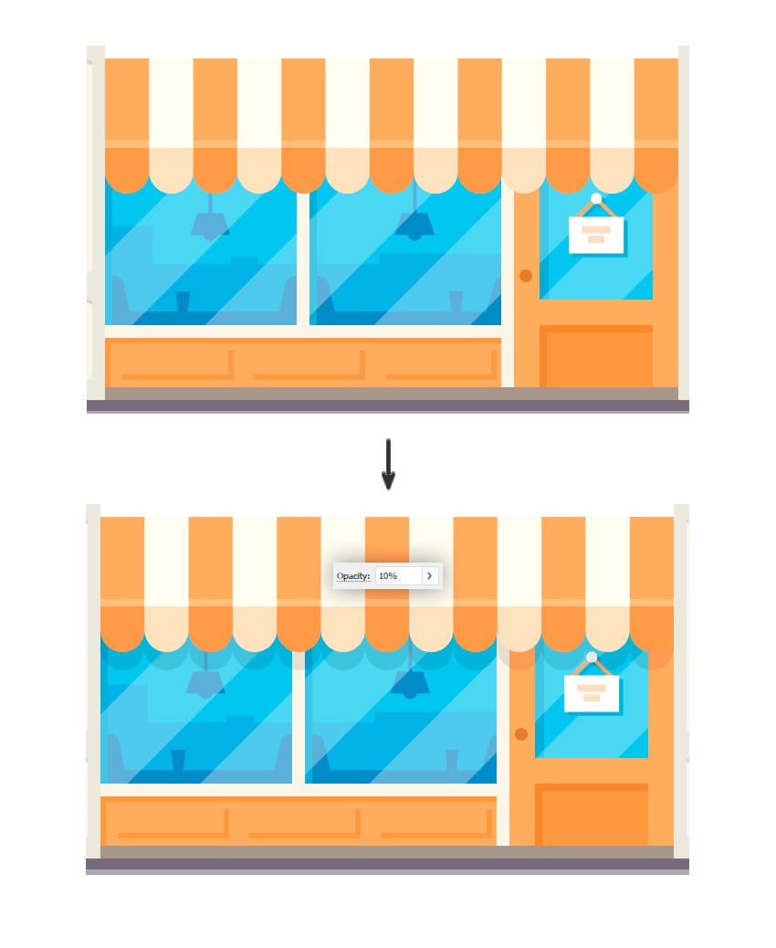 How to Create a Bodega Shop Illustration in Adobe Illustrator