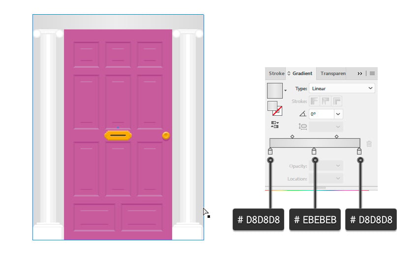 How to Create an Irish Door Illustration in Adobe Illustrator