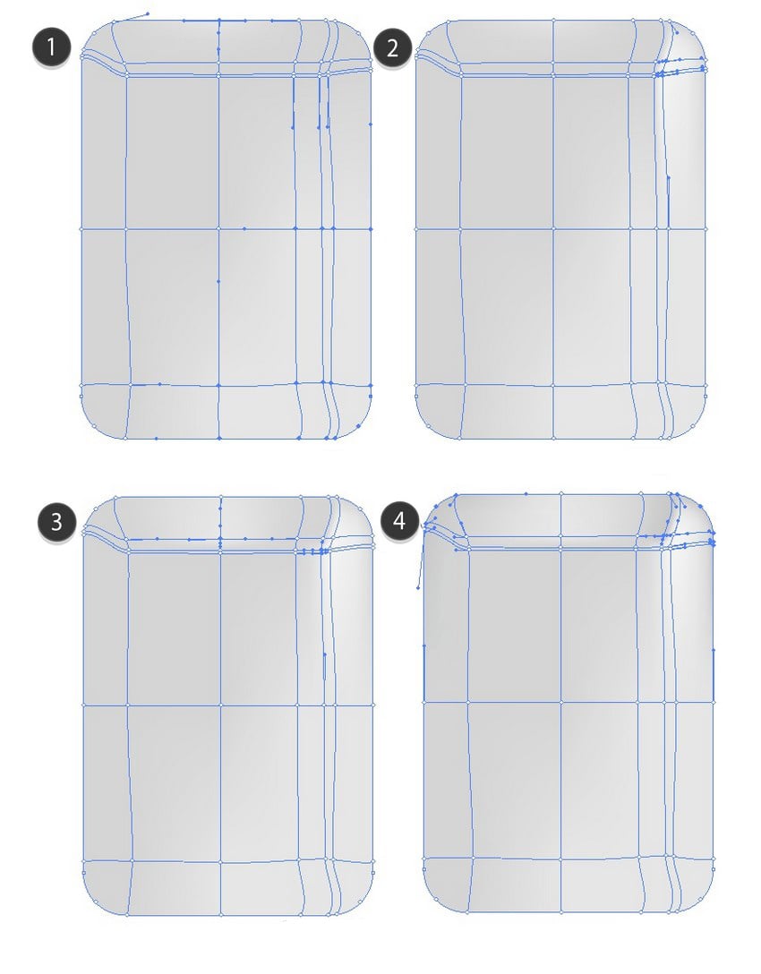 How to Draw a Set of Various Polypropylene and Plastic Packages in ...