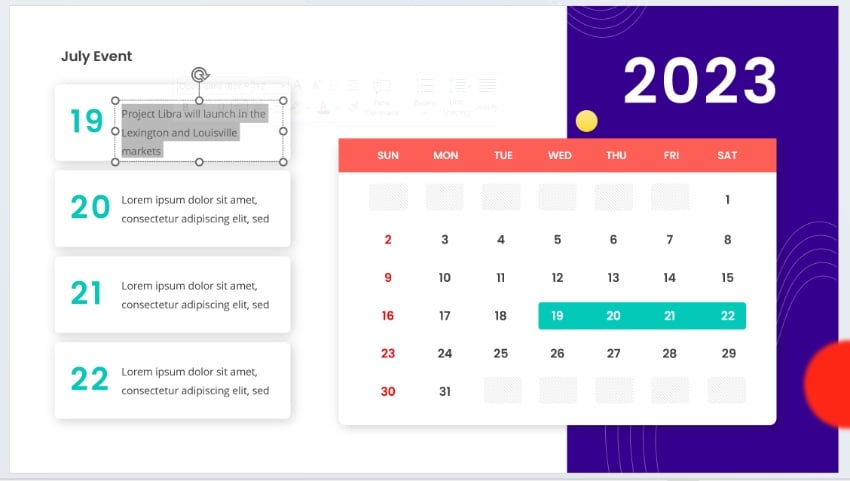 Quickly Customize & Insert a Calendar in PowerPoint (+ Video) | Envato ...