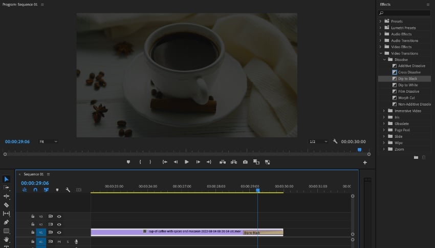 How to Quickly Fade to Black in Adobe Premiere Pro | Envato Tuts+