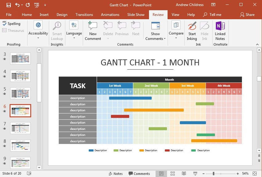 How to Create Gantt Charts in PowerPoint With PPT Templates | Envato Tuts+