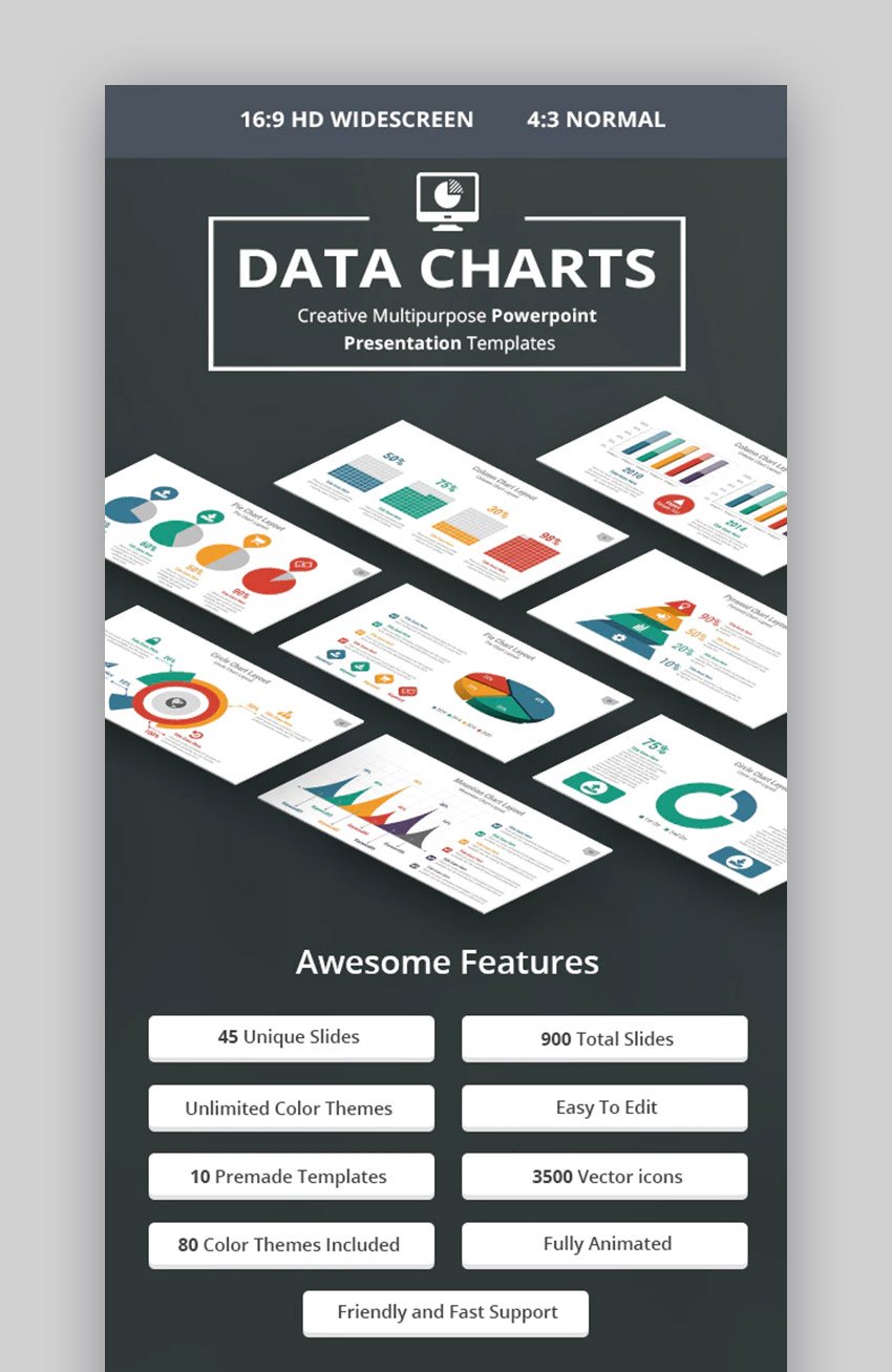 25 mejores plantillas de gráficas de PowerPoint PPT para presentación ...