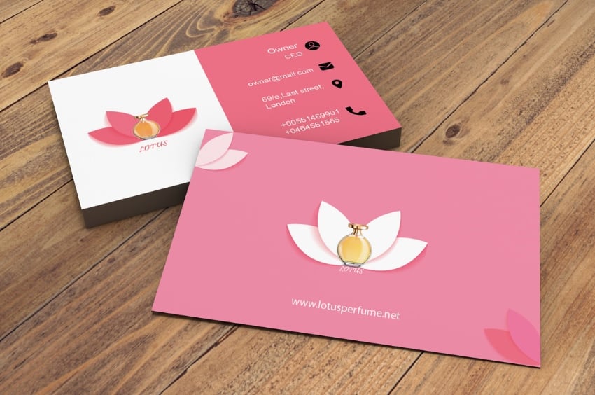 Business Card Template Illustrator